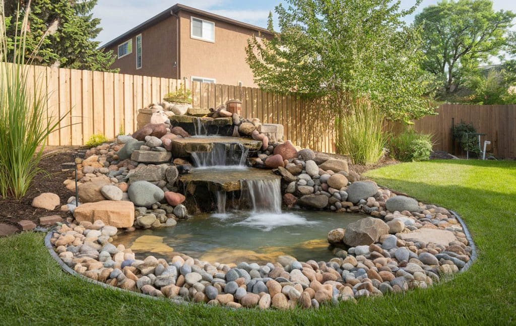 29 Backyard Garden Waterfalls (Pictures of Designs)