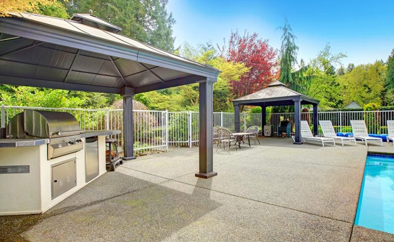 38 Beautiful Backyard Pavilion Ideas (Design Pictures) - Designing Idea