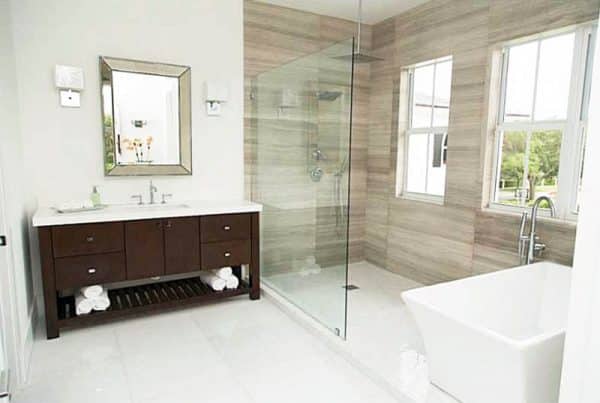 25 Types of Bathroom Showers With Different Materials & Designs