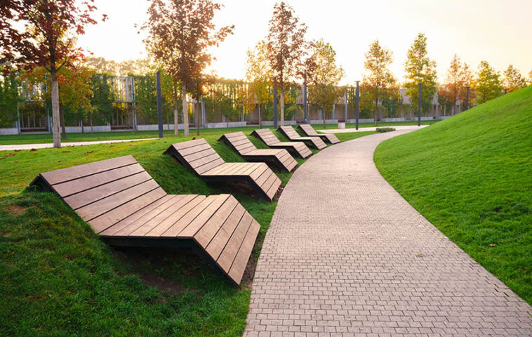 49 Outdoor Bench Ideas (Seating Pictures & Designs)