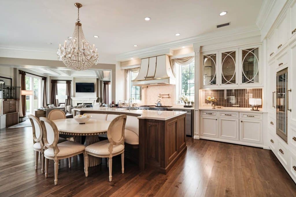 Beautiful Kitchen Islands with Bench Seating