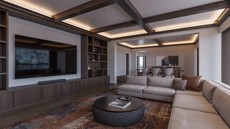 How To Design A Box Beam Ceiling for Different Rooms in the Home