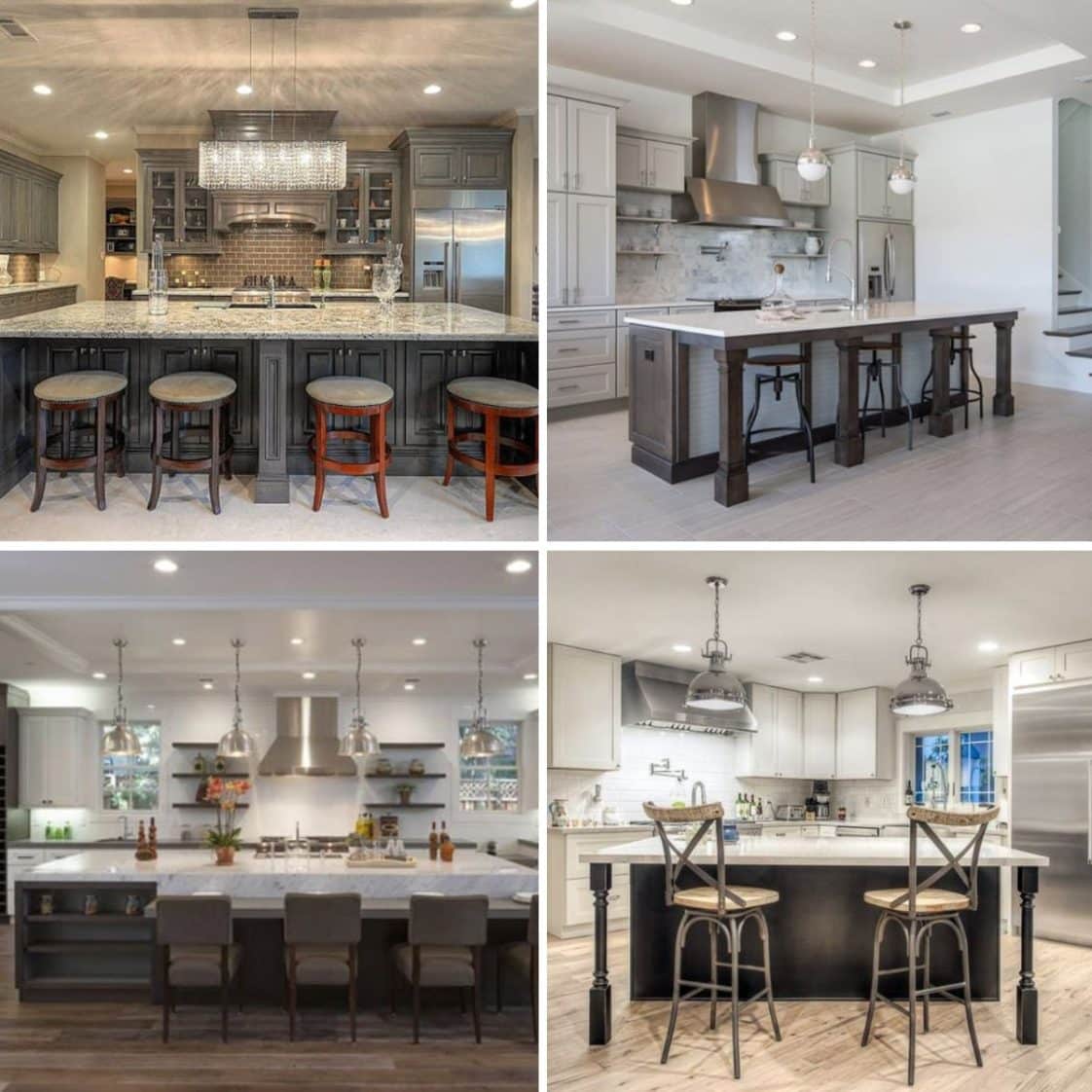 50 Gorgeous Kitchen Designs With Islands