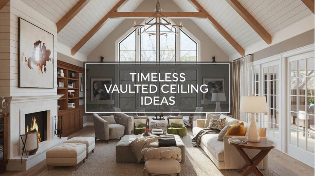 Timeless Vaulted Ceiling Ideas For A Stunning Design