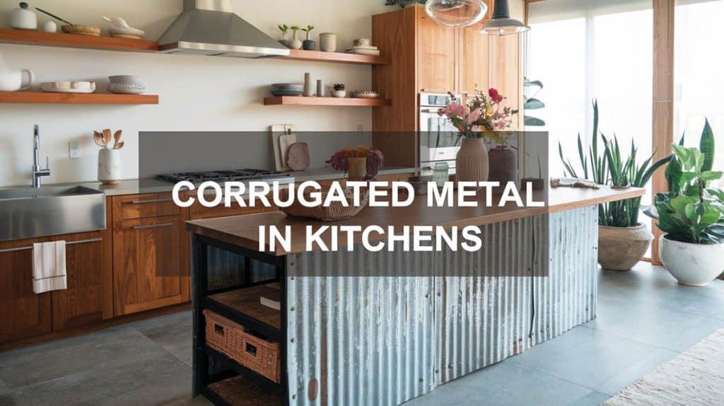 What to Know About Corrugated Metal in Kitchens (Design Gallery)