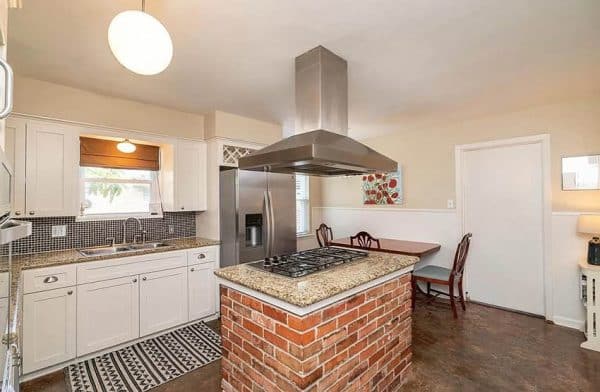 Brick Kitchen Island (Design Ideas) - Designing Idea