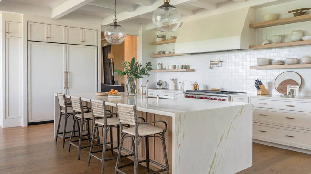 What to Know About Calacatta Quartz Kitchen Countertops