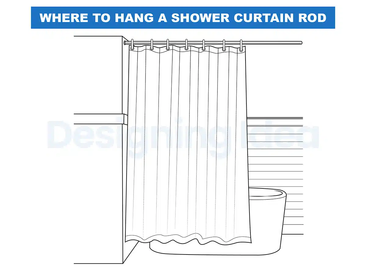 Shower Curtain Sizes (Most Popular & Measuring Tips) - Designing Idea