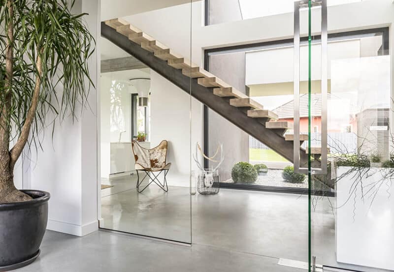 Floating Stairs Design (20 Styles, Materials & Ideas)
