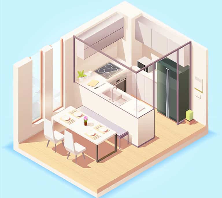 What Are The 6 Types Of Kitchen Layouts