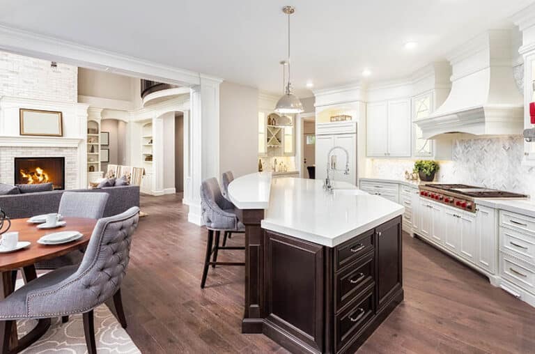 Two Tier Kitchen Islands (10 Design Ideas)