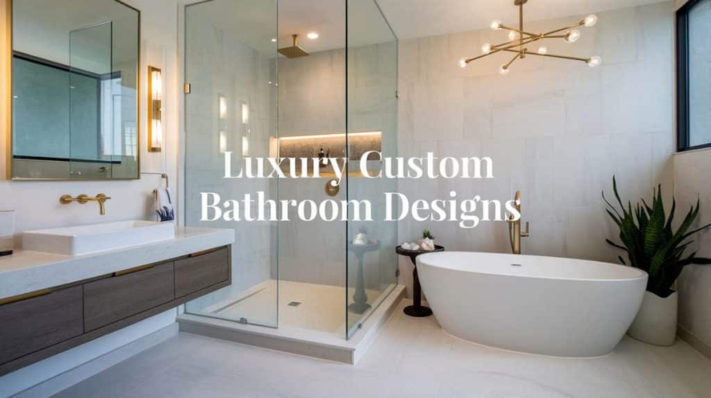 60 Luxury Custom Bathroom Designs & Tile Ideas