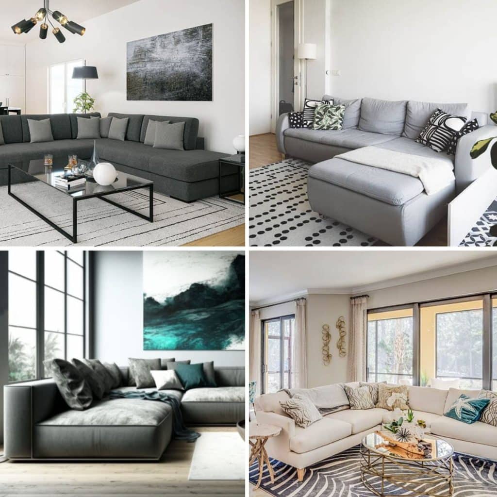 50 Types of Sectional Sofas (Designs & Buying Guide)
