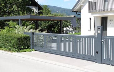 Sliding Gate Design (Styles & Materials) - Designing Idea