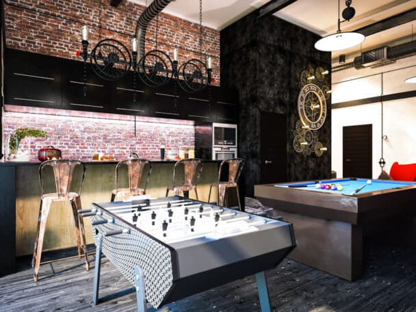 Man Cave Lighting (13 Best Light Fixtures)