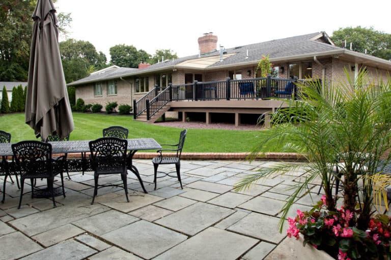 Slate Patio Ideas (Types & Design Options)