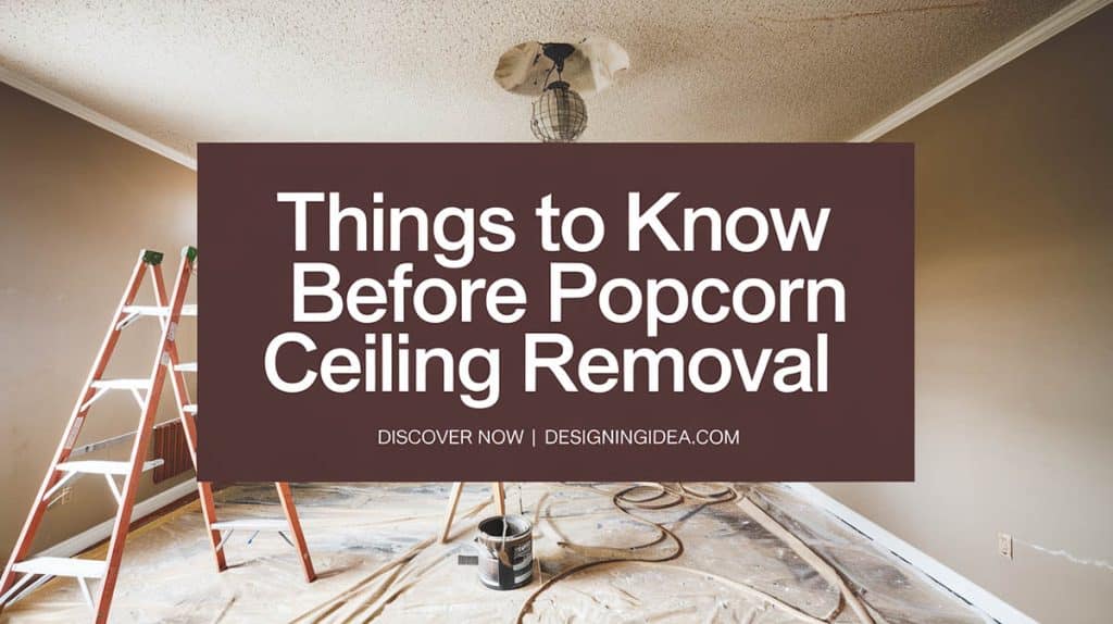 7 Essential Things To Know Before Popcorn Ceiling Removal