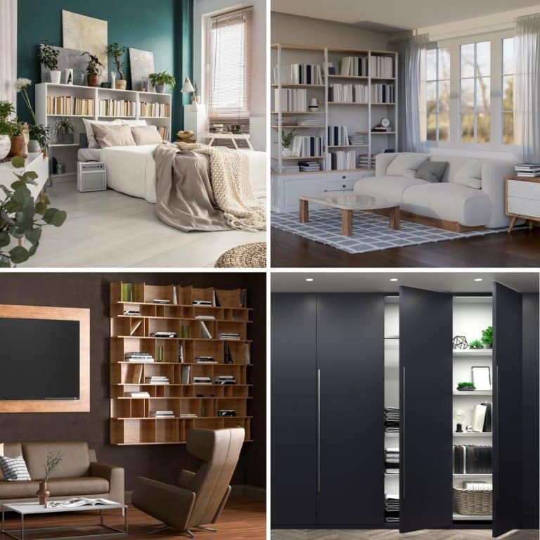 25 Types Of Bookcases (Designs & Buying Guide)