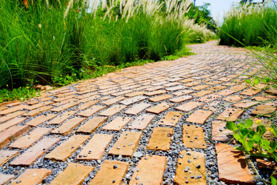 Brick Walkway (25 Patterns, Materials & Designs)