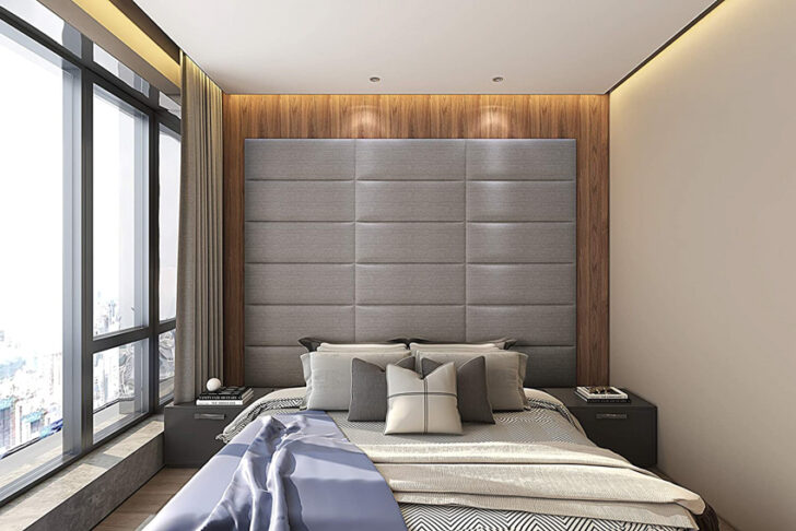 15 Exciting Floor To Ceiling Headboard Bedroom Ideas