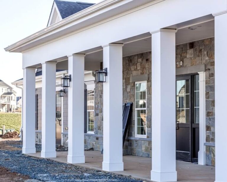 Porch Column Wraps (Materials & Designs)