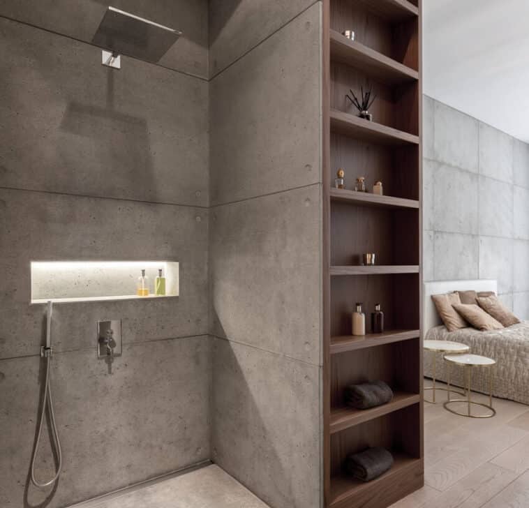 Stucco Shower Walls (10 Finishes & Designs)
