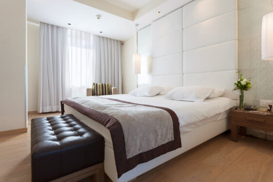 15 Exciting Floor To Ceiling Headboard Bedroom Ideas