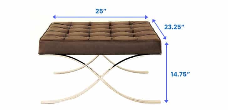 Ottoman Dimensions (Sizes & Selection Guide)