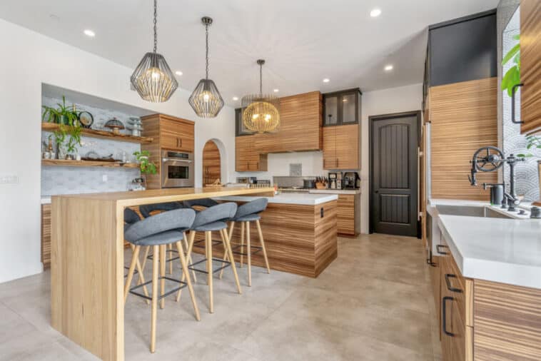 Using Zebrawood Kitchen Cabinets In Your Design