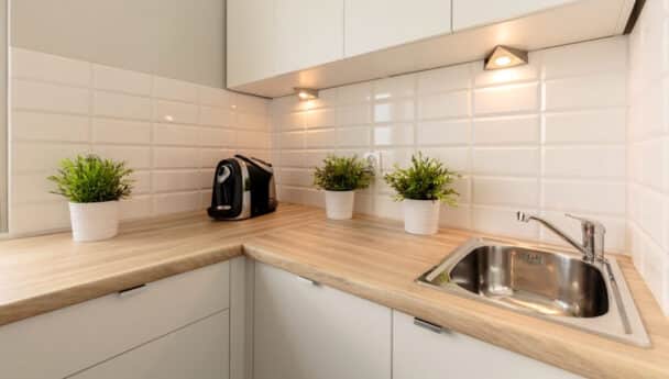Baubuche Countertops (Laminated Beech Wood)