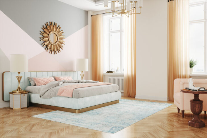 Two Color Combination For Bedroom Walls