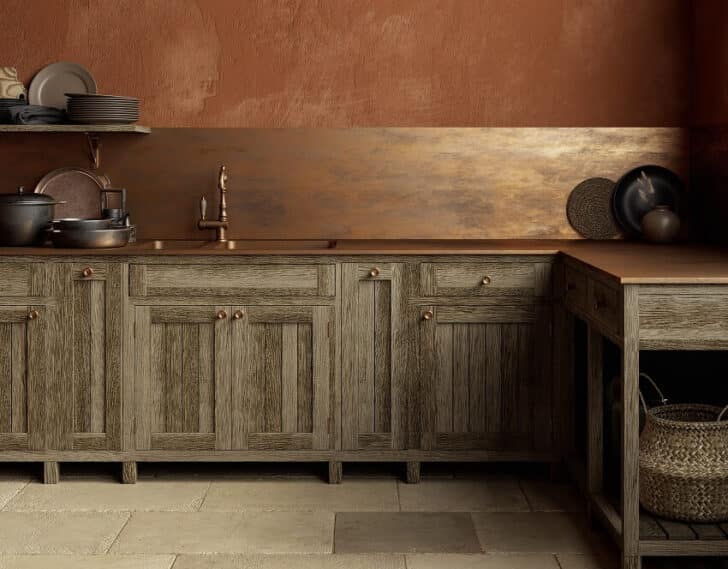 Copper Countertops (Types & Design Styles)