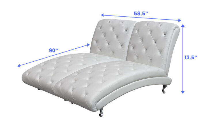 Chaise Lounge Dimensions (Sizes & Measurement Guide)