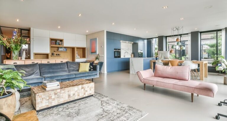 Pairing Two Different Color Sofas in the Living Room