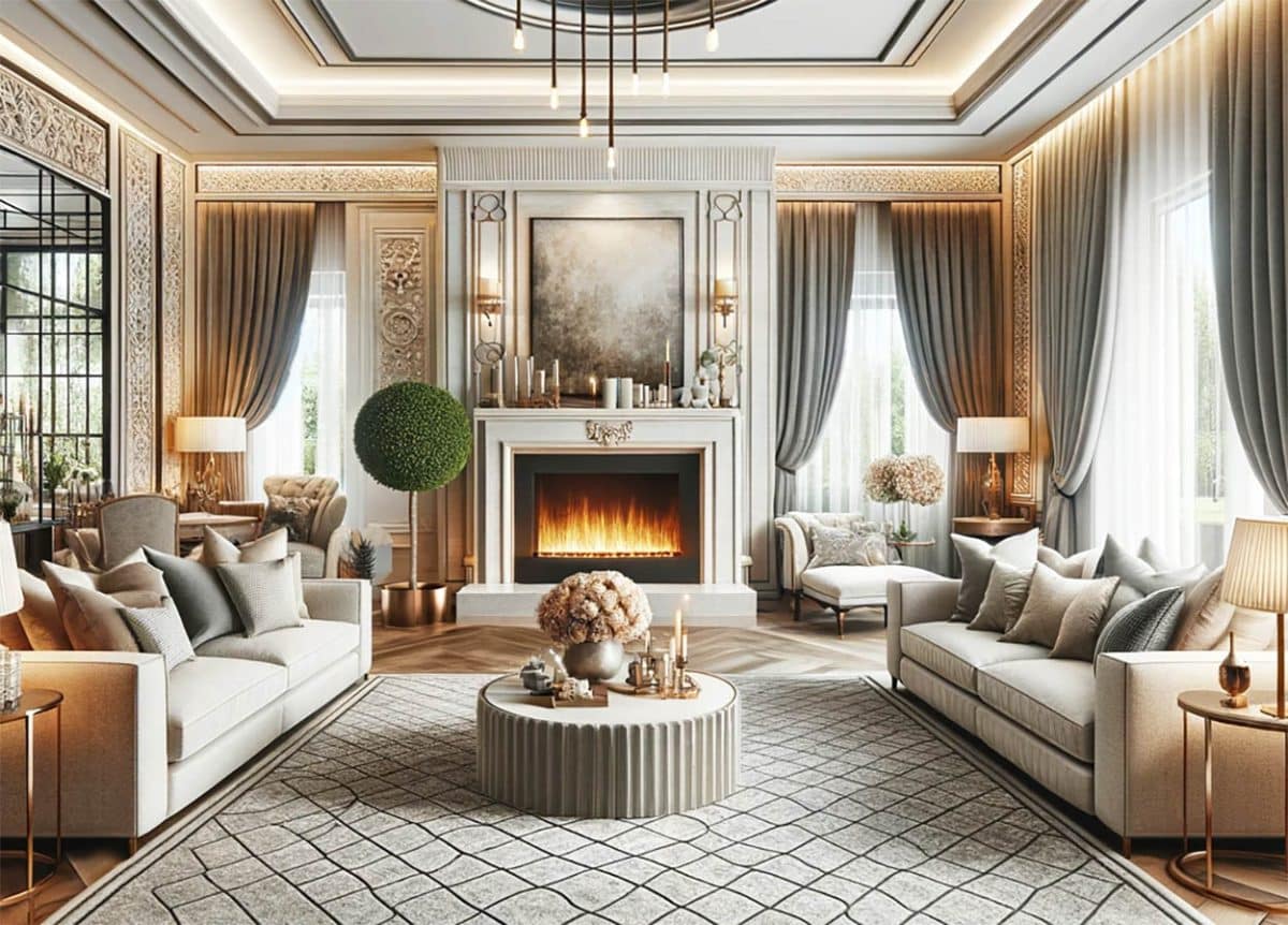 Pairing Two Different Color Sofas in the Living Room