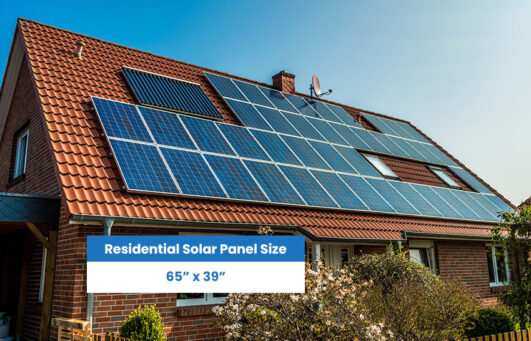 Solar Panel Sizes (Energy Use & Dimensions Guide)
