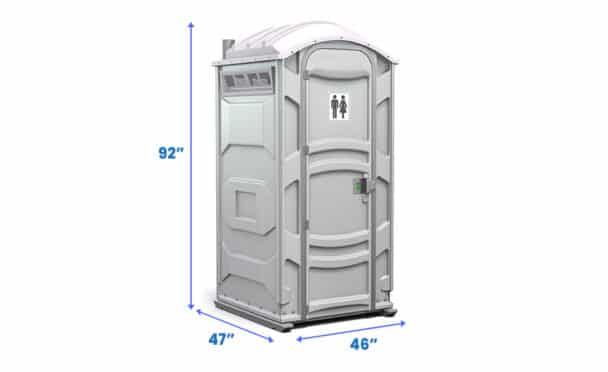 Porta Potty Dimensions (Portable Toilet Sizes)
