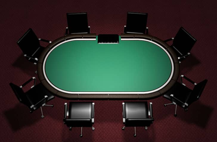 Poker Table Dimensions (Different Shapes & Sizes)