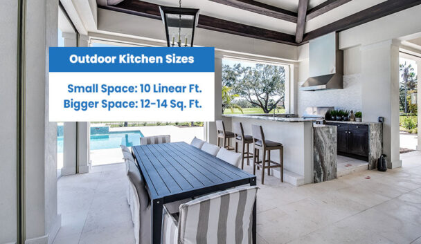 Outdoor Kitchen Dimensions (Sizes & Layouts) - Designing Idea