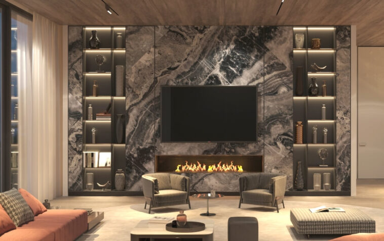Bookmatched Marble (Stone Types & Designs)