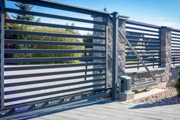 Sliding Gate Design (Styles & Materials)