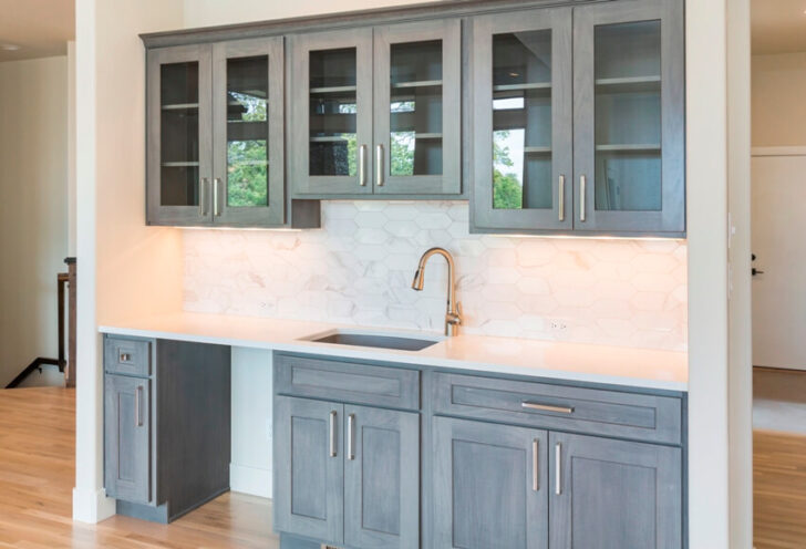 Cerused Kitchen Cabinets (Cerusing Process)