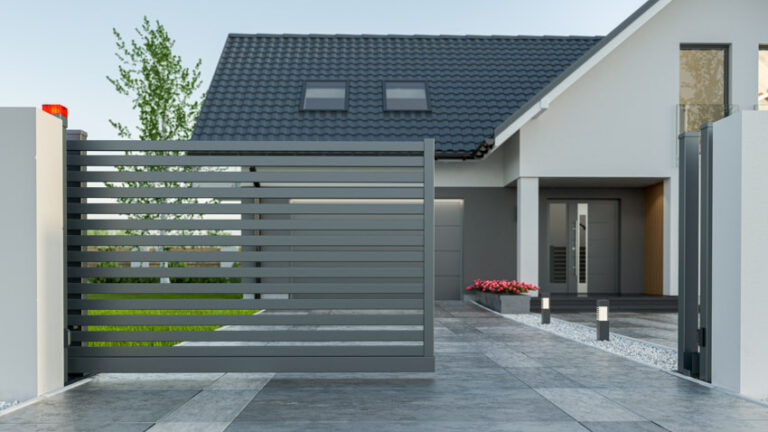 Sliding Gate Design (Styles & Materials)