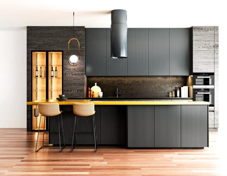 25 Built-in Bar Ideas (Materials, Finishes & Designs)