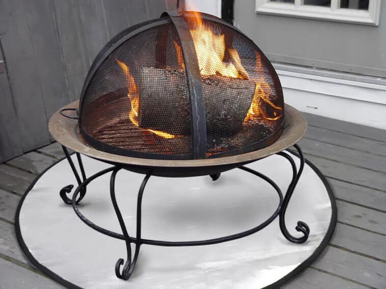 Types Of Fire Pit Mats (Benefits & Size to Buy) Types Of Fire Pit Mats (Benefits & Size to Buy)
