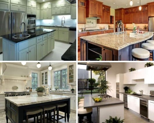 Types of Kitchen Countertops (Image Gallery)