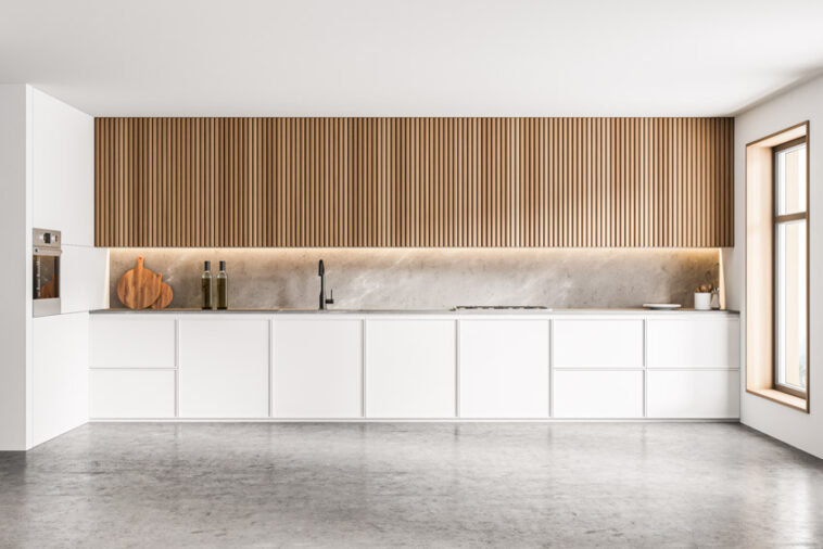 Fluted Kitchen Cabinets (Ideas & Pictures)