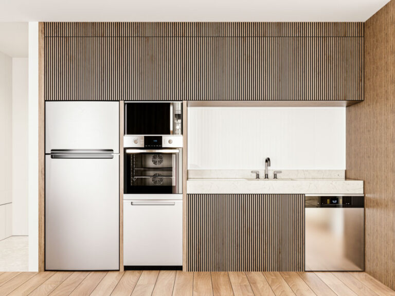 Fluted Kitchen Cabinets (Ideas & Pictures)