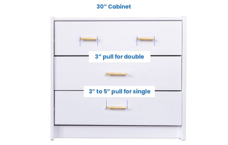 What Size Cabinet Pulls For Kitchen Designs?
