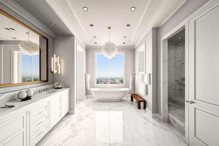 Carrara Marble Bathroom Designs